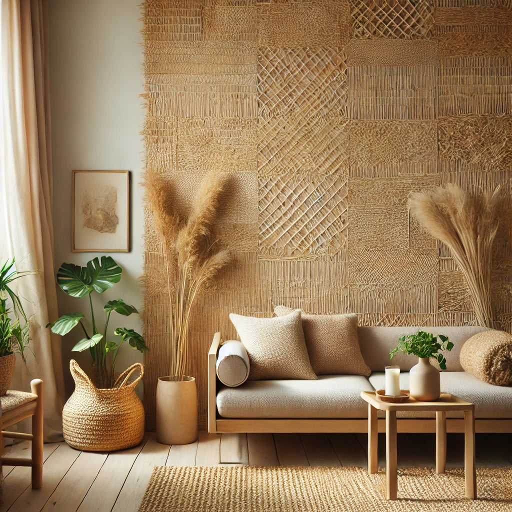 How to Add Organic Texture to Walls with Natural Grasscloth Wallpaper ...