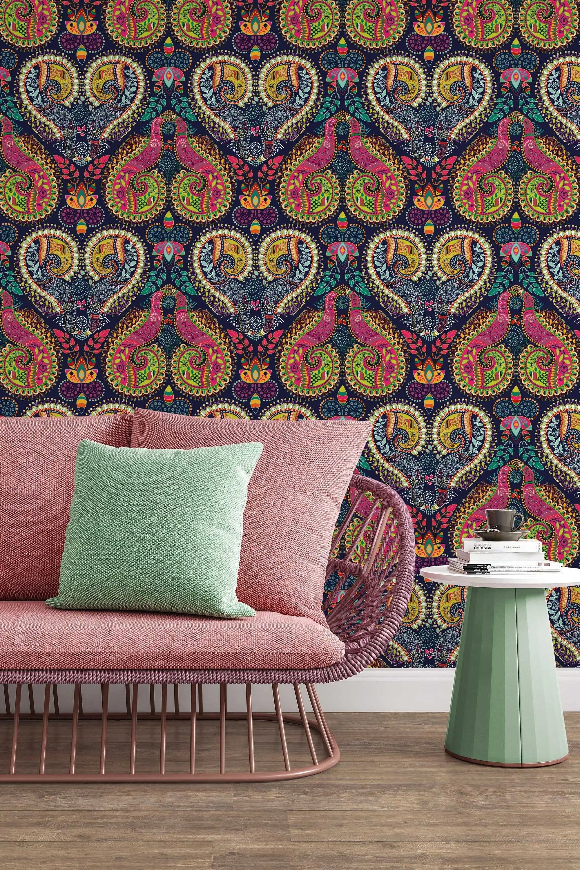 Indian Style Wallpaper - Indian pattern #3235 – California Wallpaper