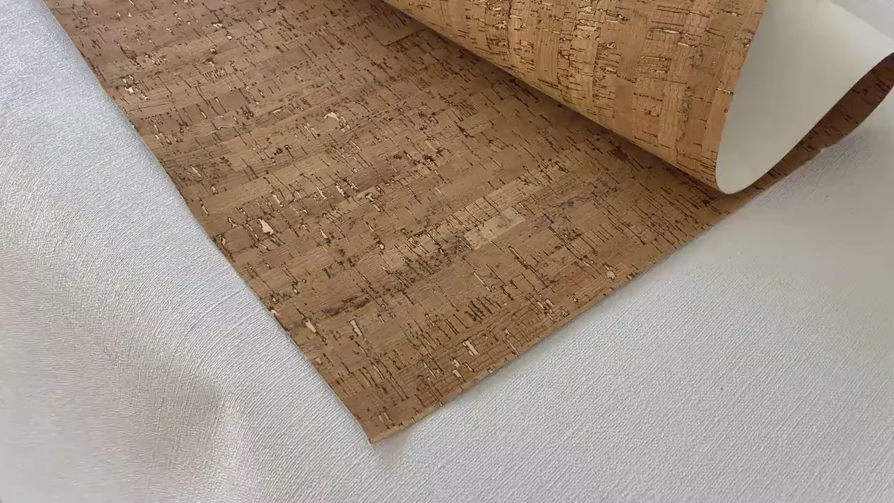 Natural Real Cork wallpaper with gold Grasscloth 48350 – California ...